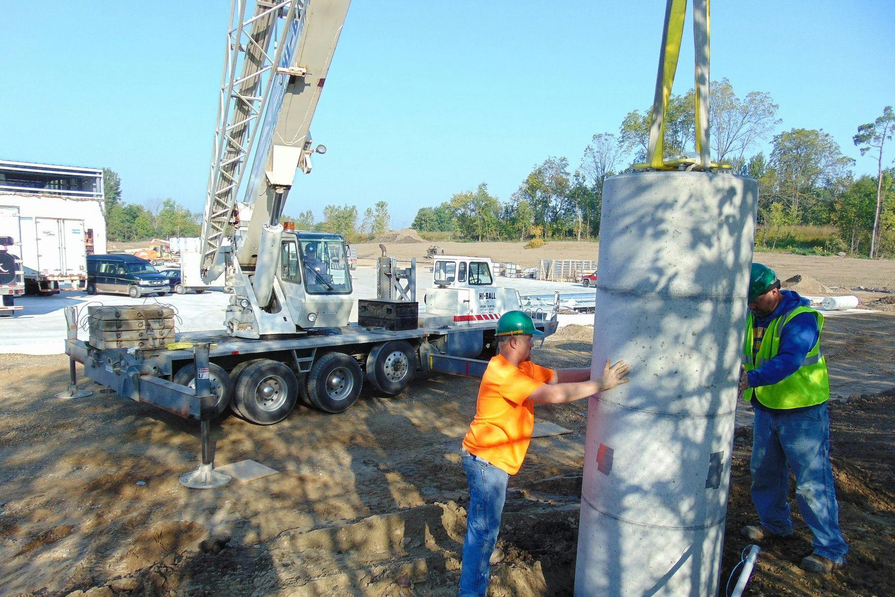 Precast Light Pole Foundations