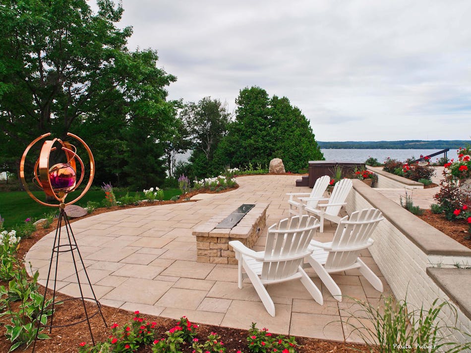 Patio Paver Slabs - Rosetta Dimensional Flagstone