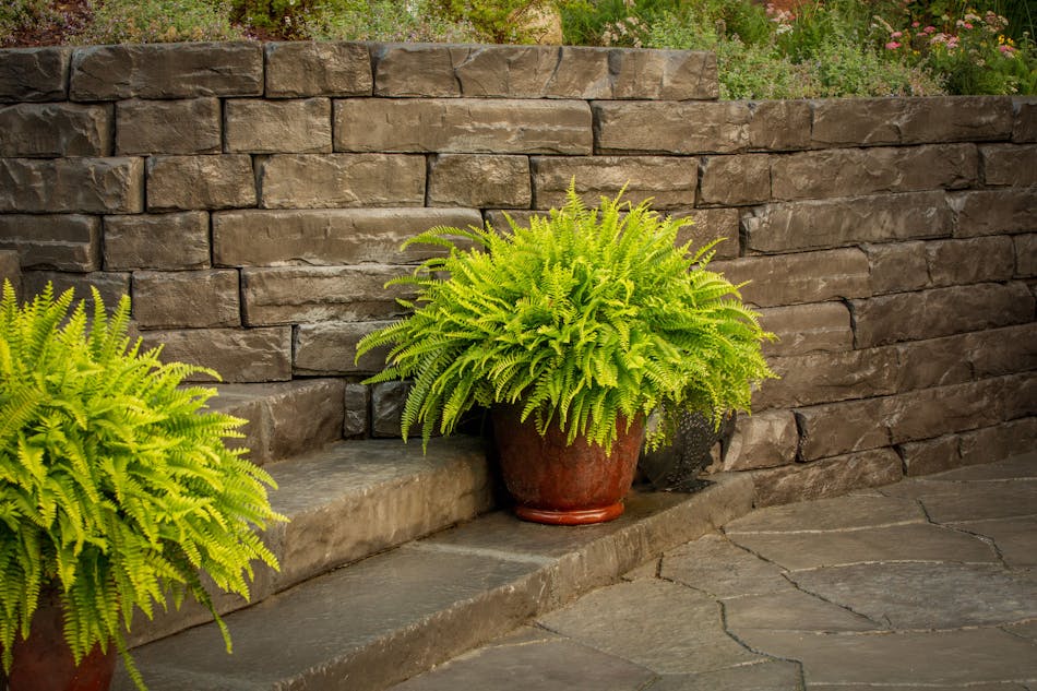 Snapped Limestone Freestanding or Retaining Wall - Rosetta Kodah