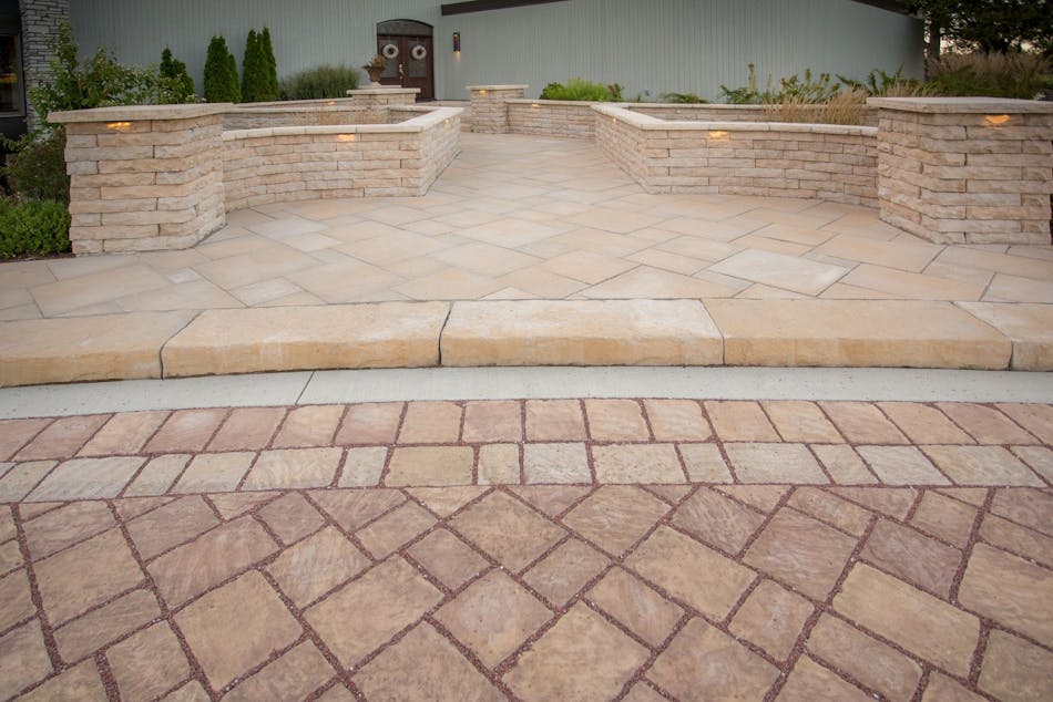 Permeable Patio Pavers - Rosetta Old Mission
