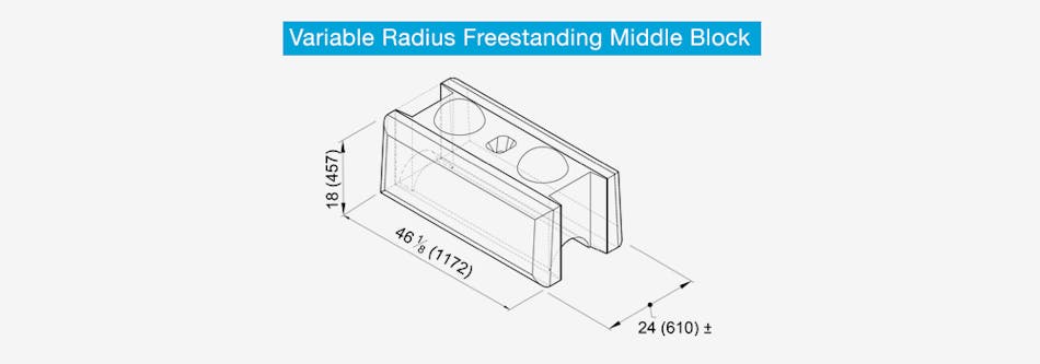 Freestanding Walls Built with Large Concrete Blocks | Redi-Rock