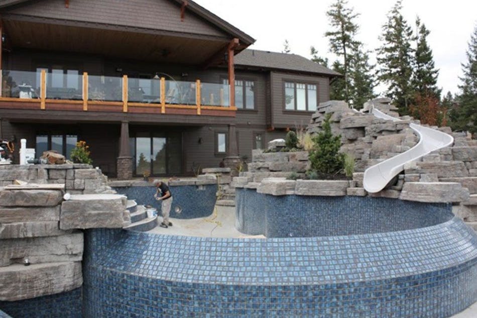 Rosetta Walls Transform Cliff Into Pool Lagoon & Play Area